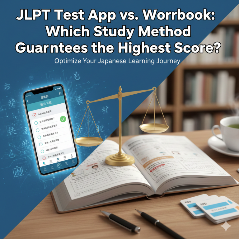 JLPT Test App vs. Workbook: Which Study Method Guarantees the Highest ...